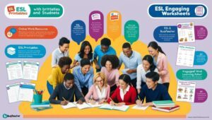 Best Printable ESL Worksheets for Beginners – Fast & Free