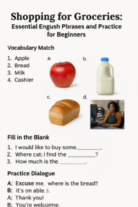 Essential English Phrases For Grocery Shopping: A Beginner’s Guide To ...