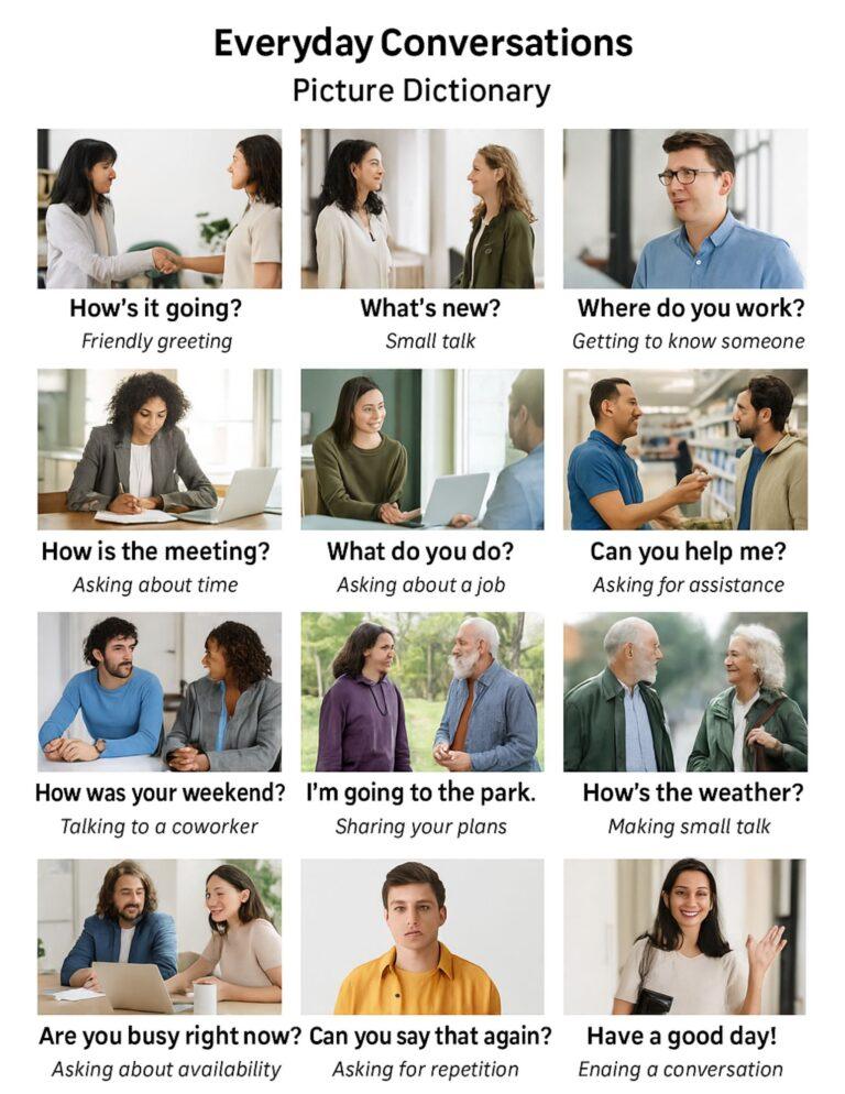 Everyday Conversations – ESL for Real-Life English